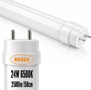 BERGE LED trubice J2 - T8 - 150cm - 24W - studená bílá