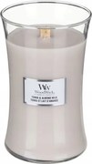 WoodWick velká svíčka Tonka & Almond milk 609.5 g