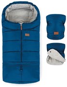 PETITE&MARS Set zimní Jibot 3v1 Jasie Ocean Blue