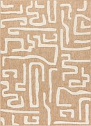 Dywany Łuszczów, Kusový koberec Spark 0711A beige/cream, 80x150, béžová, chodba / předsíň