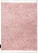 Kusový koberec Berber 9000 pink, 80x150, ružová, obývacia izba, Dywany Łuszczów