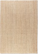 Hanse Home, Kusový koberec Bouclé Jute 105974 Natural Golden, 80x150, béžová, chodba / předsíň