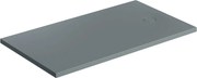 OMNIRES Aquarock M+ - Sprchová vanička 90x160 cm, matná šedá AQUAROCK90-160AG