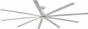 FARO 33496 MANHATTAN XL LED, nikl, stropní ventilátor s DC motorem - FARO