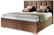 ND Murano Boxspring 180x200cm světlehnědá