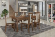 ADRK Furniture Sada stolu s židlemi RODOS 59 SE-ROD-59-L-B139