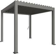 Biohort Pergola 3 x 3 křemenově šedá 312 x 312 cm