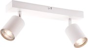 Brilliant LED bodové svítidlo Taio bílé 2xGU10 4,8W 350lm 3000K 13 x 6 x 35,5 cm
