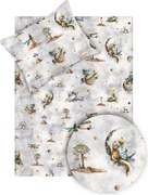 Perkálové bavlněné povlečení do postýlky Zasněný Malý princ Velikost: 95 x 130 + 45 x 65