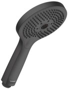 Duravit Sprchy - Sprchová hlavice, 3 proudy, MinusFlow, matná černá UV0652017046