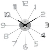 JVD Designové paprskovité kovové hodiny JVD HT072 s číslicemi