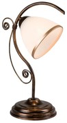 Lamkur Stolní lampa RETRO II 1xE27/60W/230V černá patina LN 1.51/black