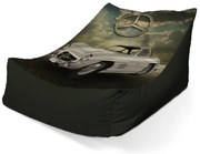 Sablio Sedací vak Lounge Mercedes-Benz 300 SL Na silnici - 120 x 100 x 80 cm