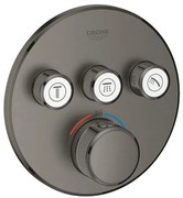 Grohe Smart Control termostat s termostatickou baterií brushed hard graphite 29121al0 G29121AL0