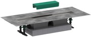Hansgrohe uBox universal - Set pro plochou instalaci lineárního sprchového žlabu 60 cm, nerez 56016180