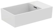 Ideal Standard Extra - Umývátko na desku 45x25 cm, s přepadem, bez otvoru pro baterii, bílá T392401