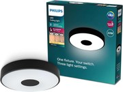 Philips coiner stropní svítidlo led 24 w, 2700 k, sceneswitch černé
