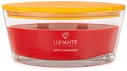 LUMANTE Loď s dřevěným knotem Apple Cinnamon 423 g