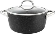 TESCOMA Kastrol PRESIDENT Stone s poklicí ø 24 cm, 4,5 l
