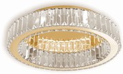 Toolight Stropní LED osvětlení Crystal Modern D1 APP1719-C 40 cm zlaté