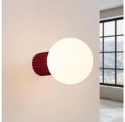 Sollux SL.1747 - Koupelnové nástěnné svítidlo HALO 1xG9/8W/230V IP44 červená