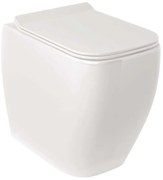 Kludi Resa C - Stojící WC, vario odpad, Rimless, Spiralflush, lesklá bílá 28WCB0443