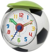 JVD Dětský fotbalový budík JVD quartz SR819.2 - zelený kopací míč