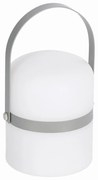 Šedá venkovní lampa Kave Home Janvir, výška 16 cm
