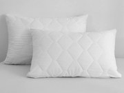 XPOSE® Prošívaný chránič polštáře - bílý 70x90 cm