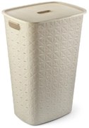 Curver Koš na špinavé prádlo LAUNDRY HAMPER 56L, béžový