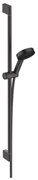 Hansgrohe Pulsify Select - Set sprchové hlavice, 3 proudy, tyče 96 cm a hadice, matná černá 24170670