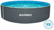 Marimex Bazén Orlando 3,66x0,91m - ŠEDÝ + skimmer (10340217) 10340217