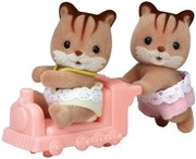 Figurky sylvanian families dvojčata oříškové veverky