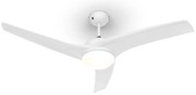 Klarstein Figo, bílý, stropní ventilátor, 52 ", 55 W, stropní lampa, 2 x 42 W, dálkový ovladač