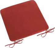 Bellatex Sedák hladký Korall micro 40x40 cm Terrakota