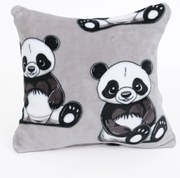 MK Lůžkoviny Povlak na polštářek mikroplyš Exclusive 40 x 40 cm - Panda