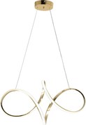 Toolight Rea, Závěsné LED svítidlo G081-1CP Gold, OSW-09740