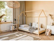 Legno Dětská postel ve tvaru domku Lucie borovice Rozměr (cm): 80x160