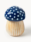 Ručně malovaná dóza z dolomitu Magic Mushroom aus dolomit