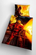 3d povlečení s hasičem - Fireman Fireman 140x200 cm