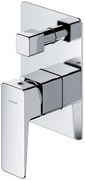 OMNIRES Parma - Baterie pod omítku, pro 2 spotřebiče, s tělesem, chrom PM7435CR