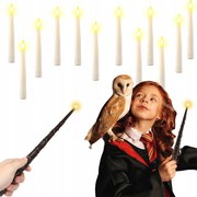12 ks svíček s kouzelnou hůlkou a dálkovým ovládáním Plovoucí závěsné Harry Potter