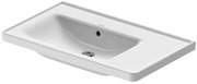 Duravit D-Neo - Nábytkové umyvadlo 80x48 cm, bez otvoru pro baterii, bílá 2369800060