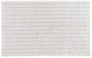 Bílá koupelnová předložka 50x80 cm Voltis – douceur d'intérieur