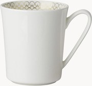 Sada hrnků z kostního porcelánu Jade, 6 dílů