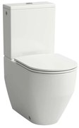 Laufen Pro - Kompletní set stojícího WC kombi, zadní/spodní odpad, SoftClose, bílá H8679530009701