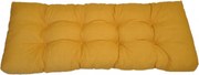 Axin Trading Opěradlový polstr na paletu 120x50 cm Polstr: Žlutý melír