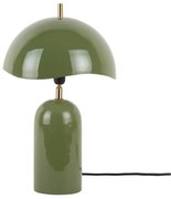 Tmavě zelená stolní lampa (výška 41 cm) Querido – Leitmotiv