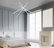 Maxlight P0270 Závěsné LED svítidlo SPIDER bílé