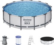 BESTWAY Steel Pro Max Bazén 427 x 107 cm, kartušová filtrace 56950